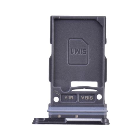 Sim Tray For Samsung Galaxy S Ultra G Titanium Black Single Sim