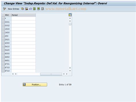 omp8 sap tcode customizing reorganizing independent requisition