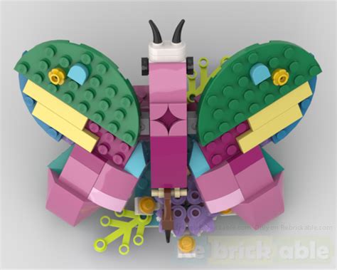Lego Moc 240290 31144 Butterfly By Revenge Of The Brick Rebrickable