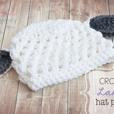 Crochet Lamb Hat Etsy
