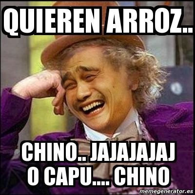 Memes Del Arroz Chino