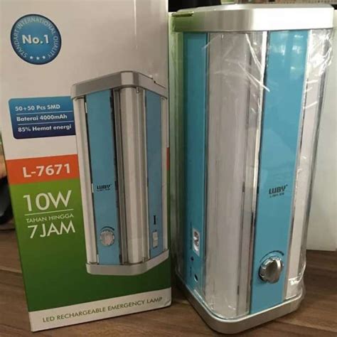 Jual Lampu Emergency Luby L7671 Rechargeable Led Emergency Lamp Di Seller Gudang Lampu Jakarta