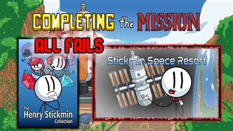 Henry Stickmin Completing The Mission Ssr [all Fails] Youtube