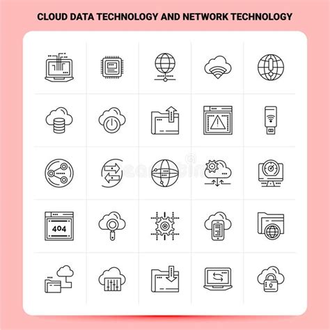 Data Technology Icons Stock Illustrations 279726 Data Technology