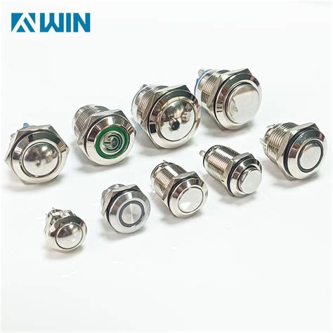 중국 맞춤형 Led 금속 푸시 버튼 공급 업체 제조 업체 공장 직접 도매 FVWIN