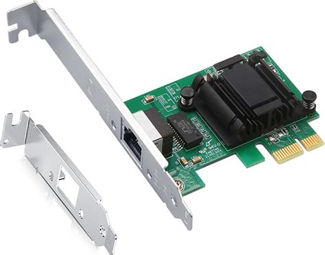 Gbase T Pcie Network Card I V Chip Rj Lan Ethernet
