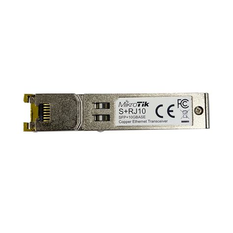 Mikrotik Módulo Sfp Rj45 S Rj10