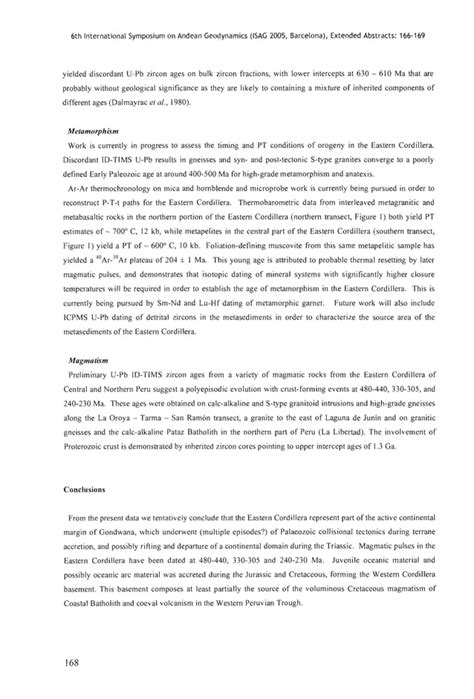 Decipheringthetectonicevolutionoftheperuvianpdf