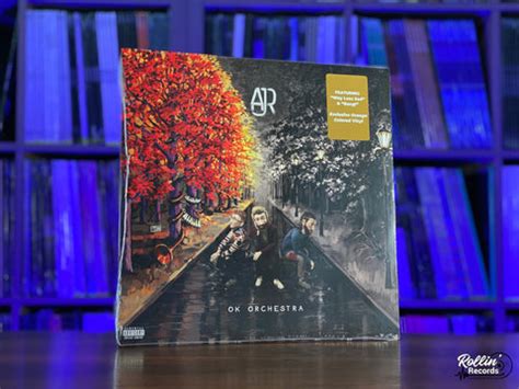 Ajr Ok Orchestra Indie Exclusive Orange Vinyl Rollin Records