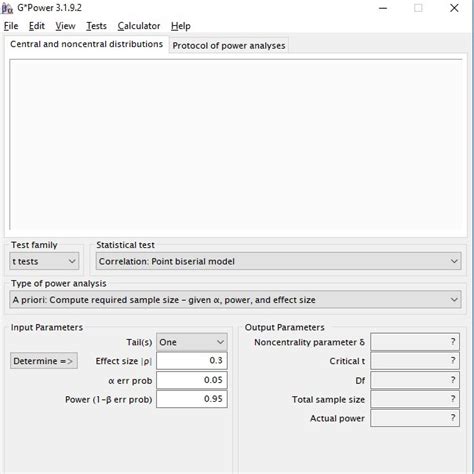Pdf Determining Sample Size In Logistic Regression With G Power
