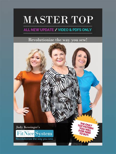 Fitnice Master Patterns Fitnice With Judy Kessinger