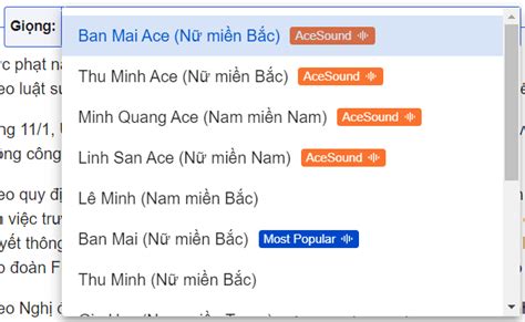 convert text to speech on fpt ai voice maker s new interface