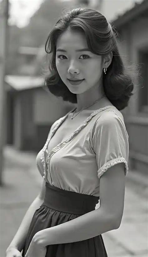 دهه 1950 ژاپن عکس سیاه و سفید