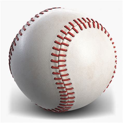 3d Ball Baseball Model
