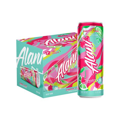 Alani Nu Cherry Twist Sugar Free Energy Drink 12 Pack Walmart Business Supplies