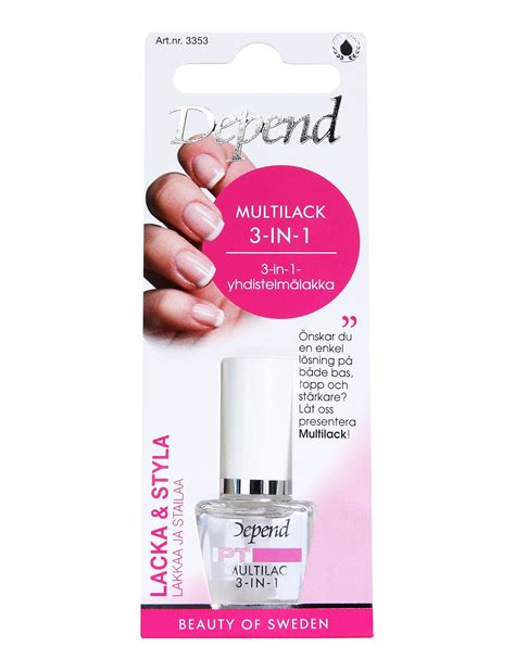 Depend Cosmetic Multilack 3 In 1 Sefi Beauty