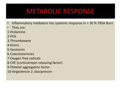 Pathophysiology Of Burns Pptx