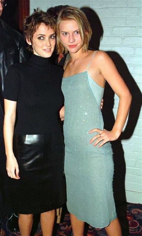 Winona Ryder And Claire Danes 90s Fashion Claire Danes Winona Ryder
