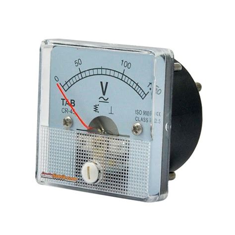 jual voltmeter analog ac dc direct cr45 tab shopee indonesia