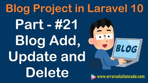 21 Blog Add Update And Delete In Laravel 10 Blog Project In Laravel 10 YouTube