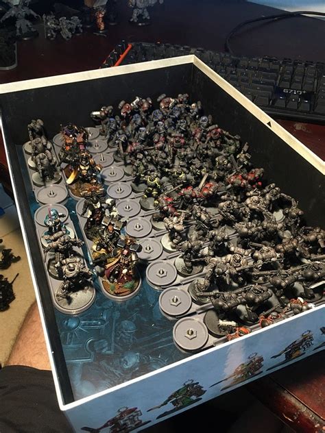 ⚔ Locking Unit Tray Inline・free Stl File For 3d Printing・cults