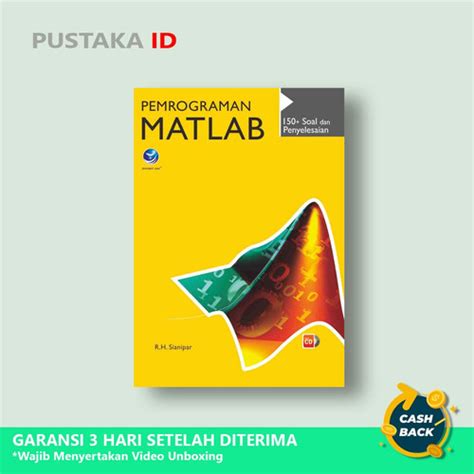 Promo Buku Pemrograman Matlab 150soal Dan Penyelesaiancd Kota