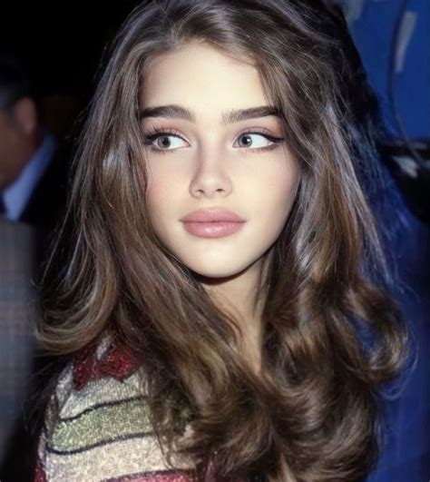 Brooke Shields Facial Features Reference The Prettiest Eyes Brooke