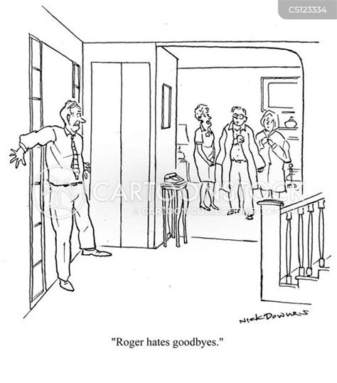 Goodbye Cartoons And Comics Funny Pictures From Cartoonstock