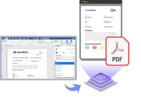 Salesforce Use Cases Sales Cloud Generate Documents