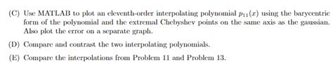 Solved The Gaussian Function Is Defined By F X Ex A Chegg
