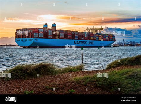 Madrid Maersk Is A Triple E Class Ultra Large Container Carrier