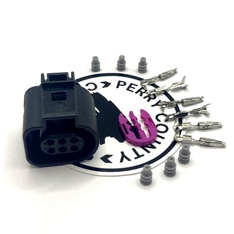 New 6 Pin Sealed Vw Audi Connector Plug Bosch 1j0 973 713 936142 1 Vag