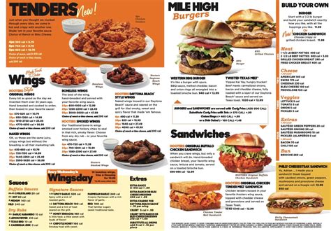 Hooters Menu Melbourne Fl Hooters Cette Entreprise A été Enregistrée