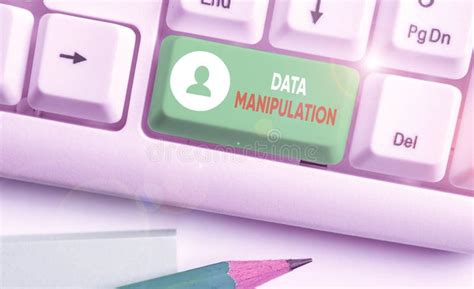 Handwriting Text Data Manipulation Concept Meaning The Process Of