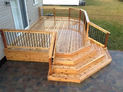 Deck Designs From Adding Flair To A Square Deck Patio Deck Designs Deck Designs