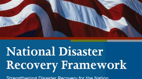 Usa National Disaster Recovery Framework Strengthening Disaster