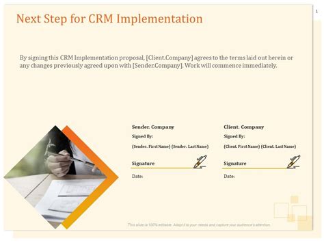 Crm Consulting Next Step For Crm Implementation Ppt Gallery Files Pdf