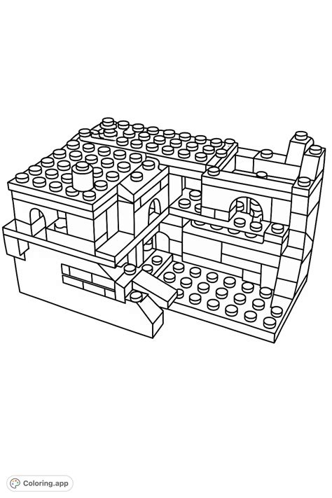 Modular Block Structure Coloringapp