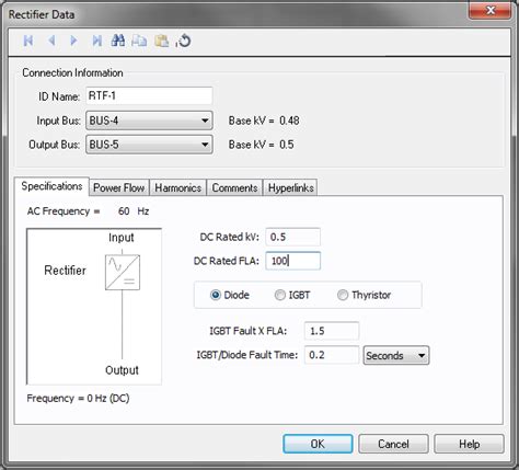 Rectifier Data