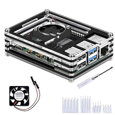 GeeekPi Acrylic Case With Cooling Fan And Heatsinks Nepal Ubuy