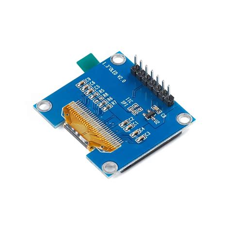 1 3 Inch Oled Display Module Oled Iic Spi Serial White Blue 128x64 Sh1106 12864 Lcd Screen Board