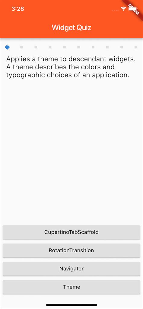 Widget Quiz Made With Flutter Flutter Tutorial