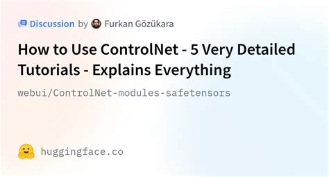 Webuicontrolnet Modules Safetensors · How To Use Controlnet 5 Very