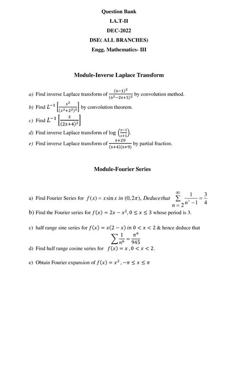 Qb Dse Em Iii Iat Ii Questions Bank Question Bank Ia Ii Dec Dse