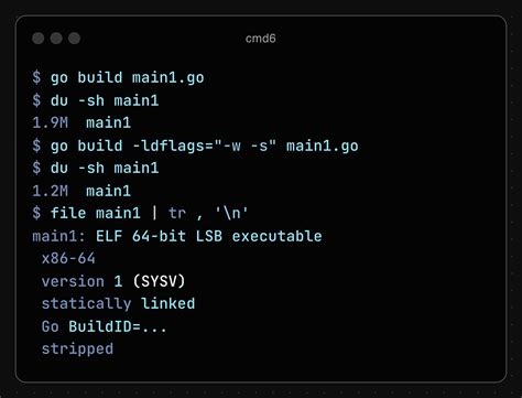 Statically And Dynamically Linked Go Binaries