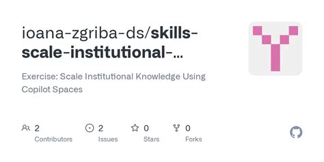 Github Ioana Zgriba Dsskills Scale Institutional Knowledge Using