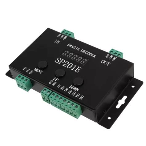 SP201E DMX512 WS2812B WS2811 DMX A Decoder Controller SPI Supporto Meh4569 EUR 28 05 PicClick IT