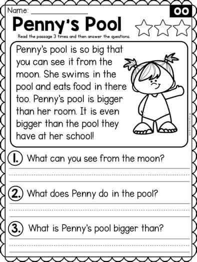 Long Vowel Reading Passages Comprehension Paper And Digital Reading