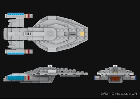Lego Moc Intrepid Class By D10megasxlr Rebrickable Build With Lego