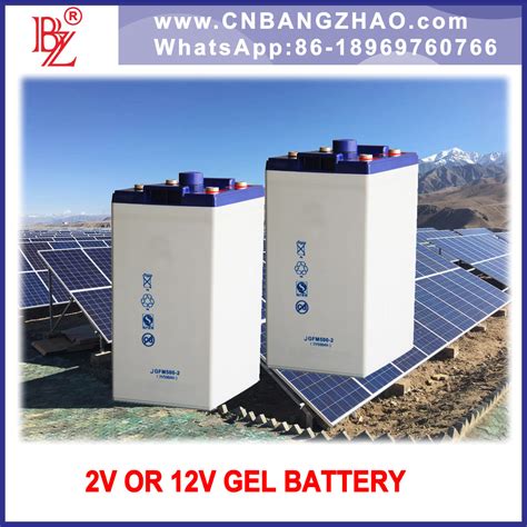 China Standalone Backup Gel Battery For Solar Wind System China Large Capacity Gel Battery